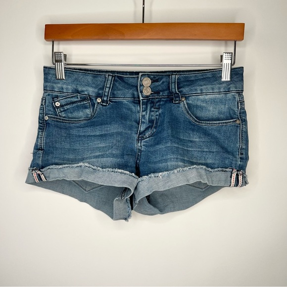 Indigo Rein | Shorts | Indigo Rein Denim Shorts Low Rise Size 3 Blue ...